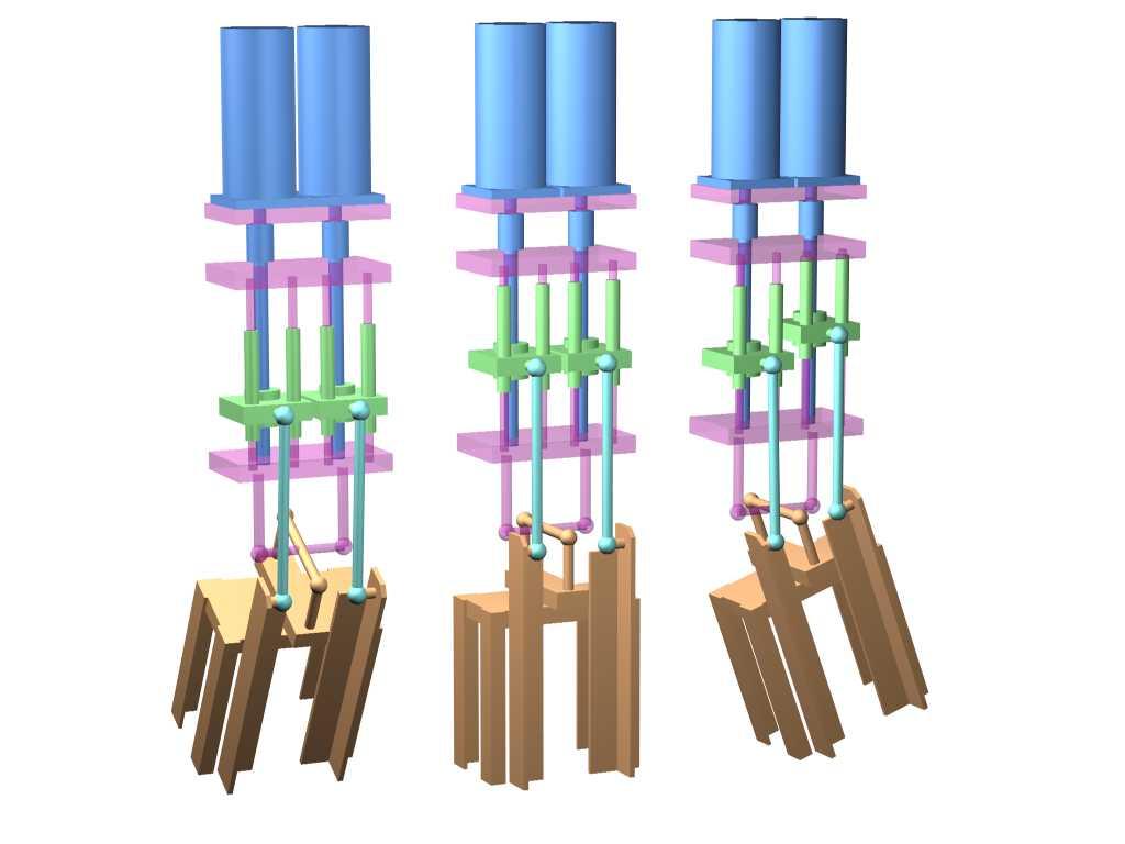 Parallel Crank Slider Mechanism